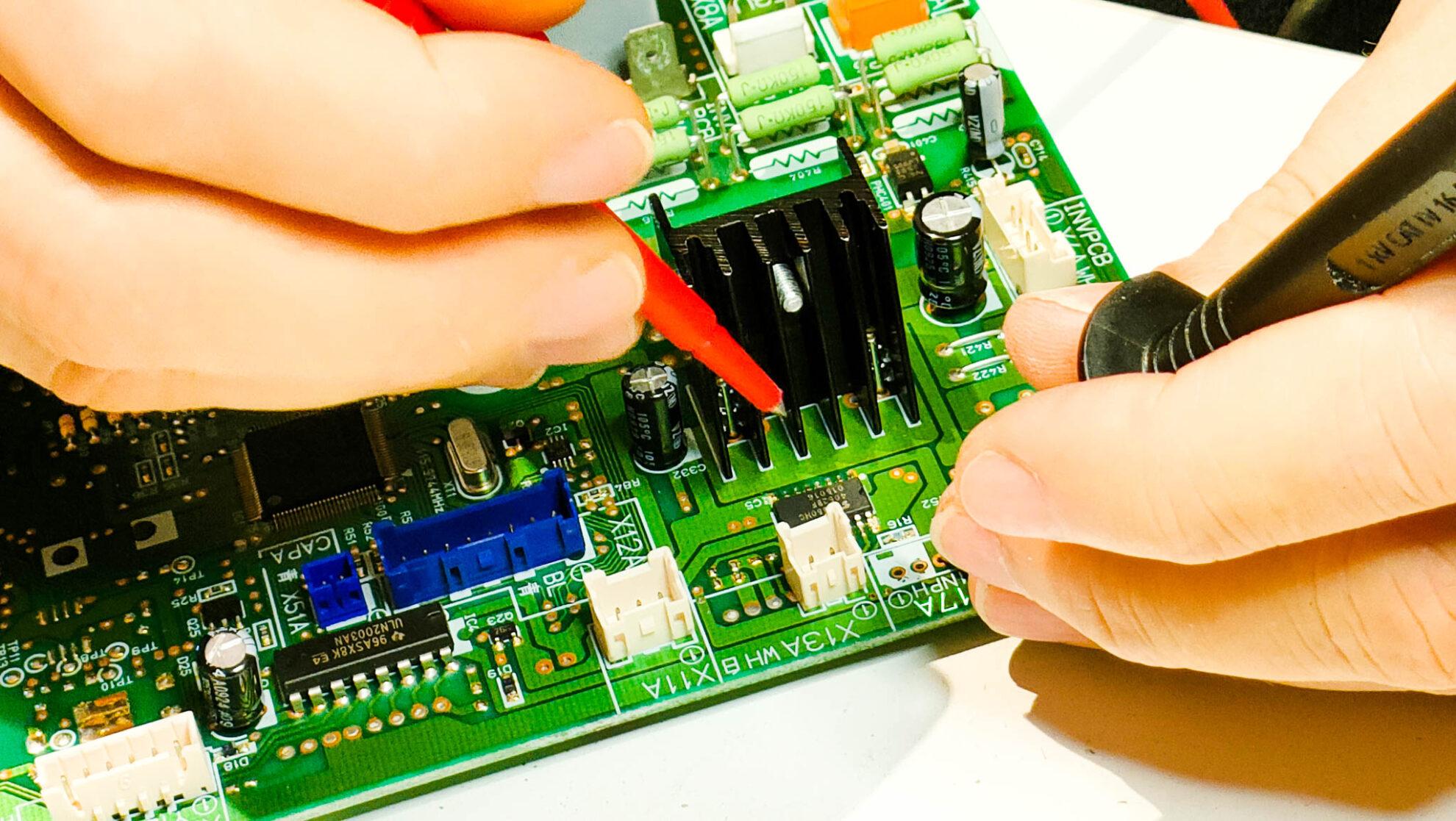 Réparation de carte électronique de climatisation - City Électronique